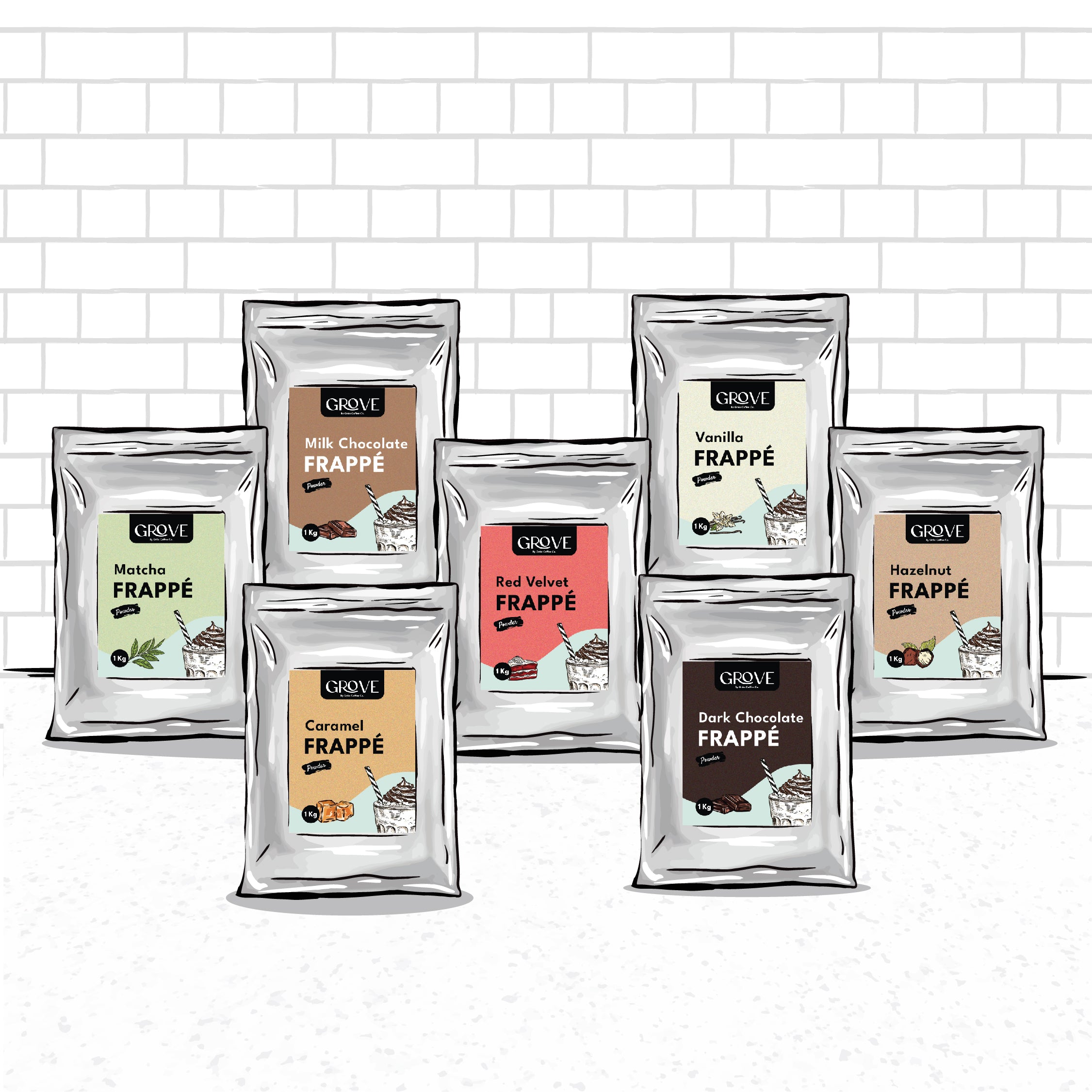 Instant Frappe Powders | Buy Online- Grao Coffee