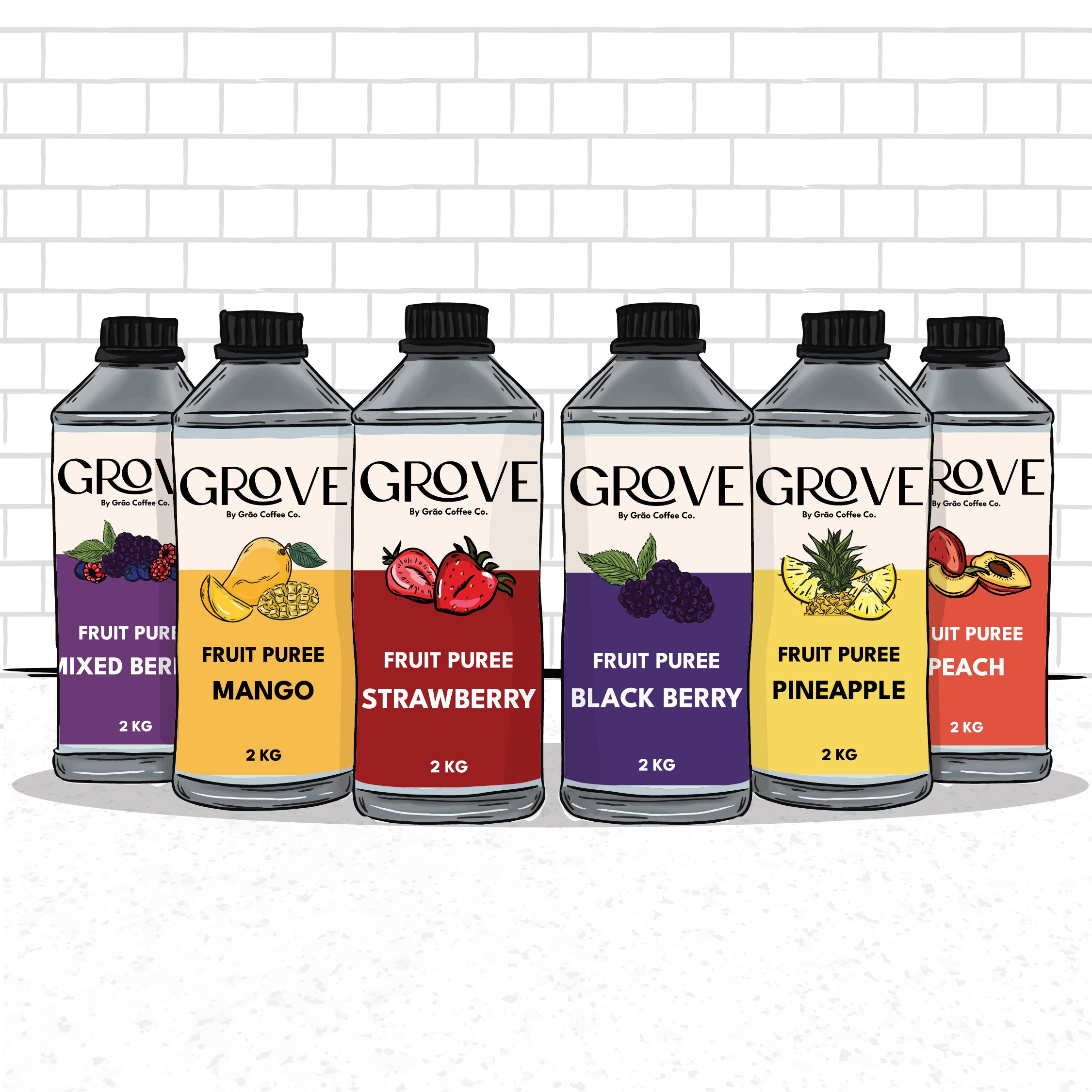 Premium Fruit Purees | Buy Puree Online- Grao Coffee